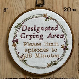 Designated Crying Area, Please Limit Episodes to 15 Minutes. Machine ...