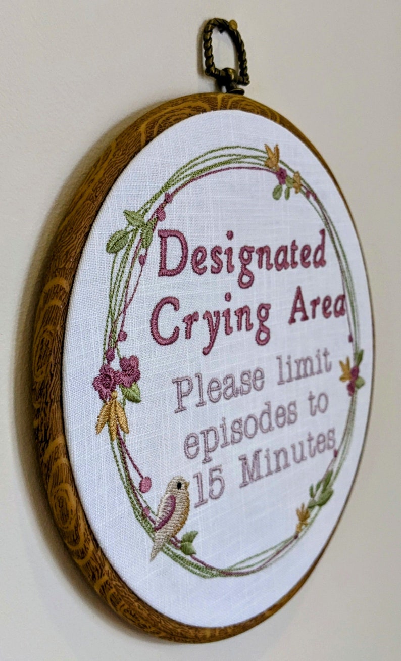 Designated Crying Area Please Limit Episodes to 15 Minutes. - Etsy