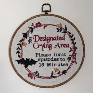 Designated Crying Area, Please Limit Episodes to 15 Minutes. Natural ...