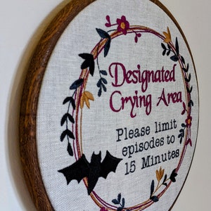 Designated Crying Area Please Limit Episodes to 15 Minutes. - Etsy UK