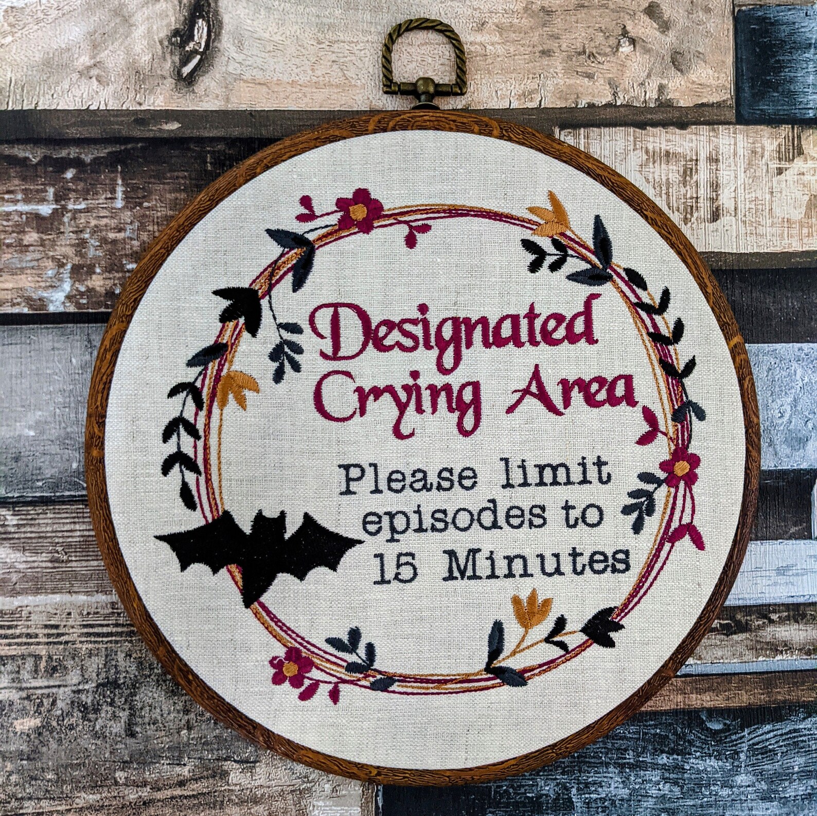Designated Crying Area Please Limit Episodes to 15 Minutes. - Etsy UK