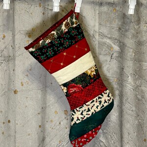 Quilted Christmas Stockings - Etsy