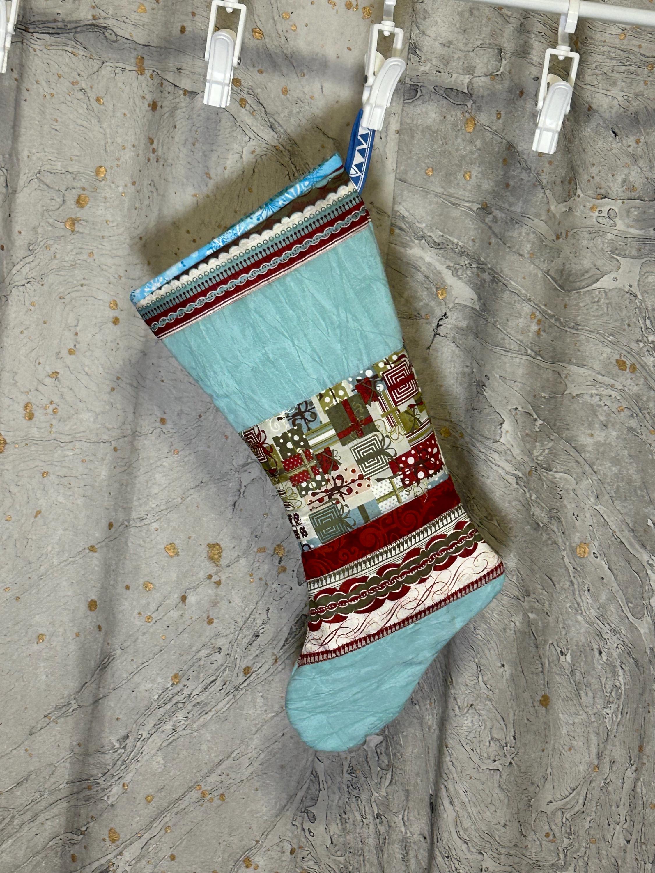 Quilted Christmas Stockings - Etsy