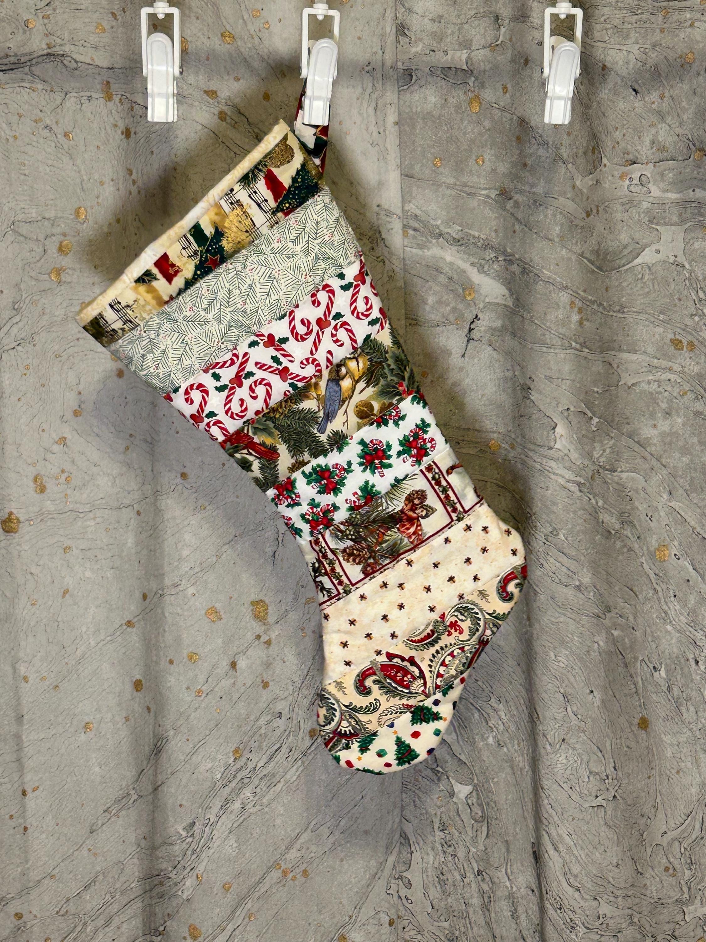 Quilted Christmas Stockings - Etsy