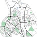 Custom Lined Map - Etsy