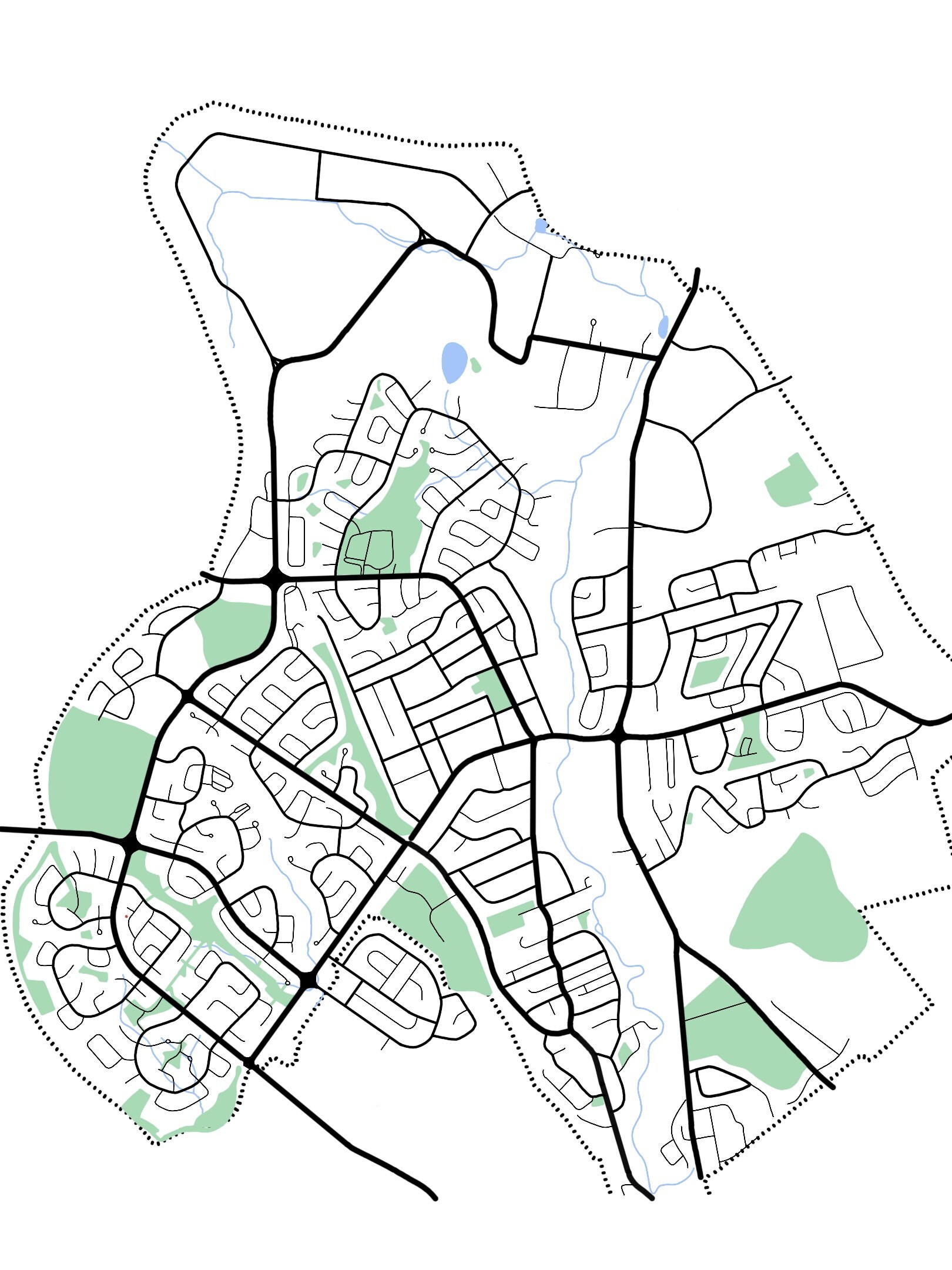 Custom Lined Map - Etsy