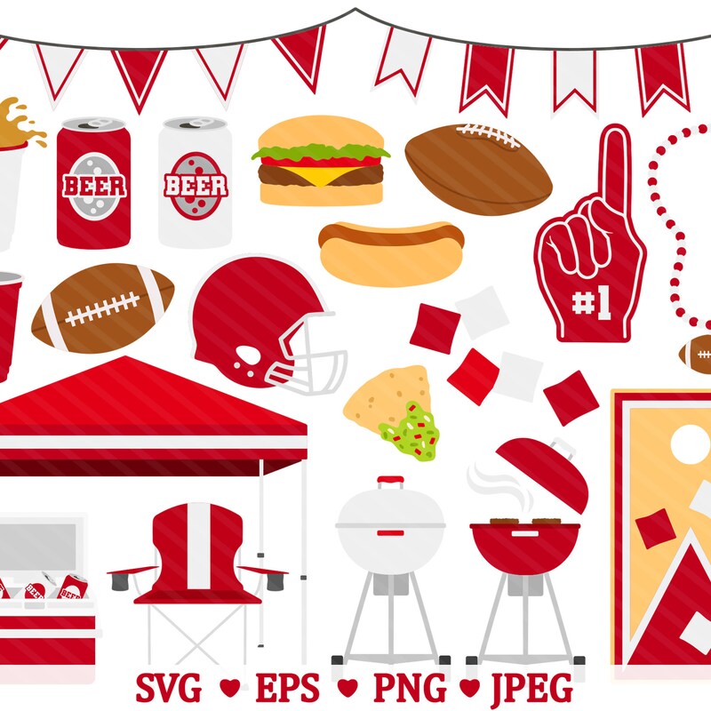 Football Tailgate - Etsy