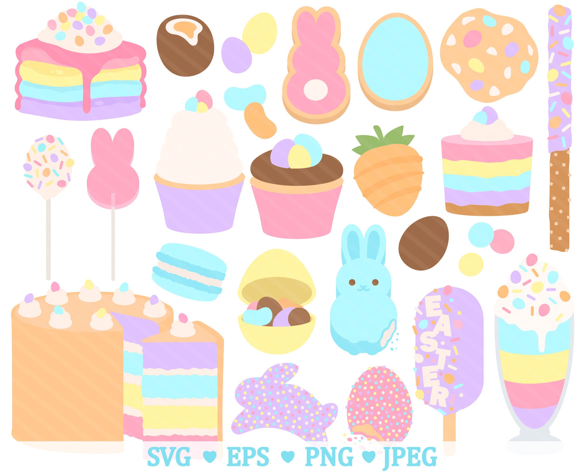 Easter Clip Art Cartoon Food