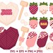Valentine Breakable Heart SVG Clipart Valentines Day Chocolate ...