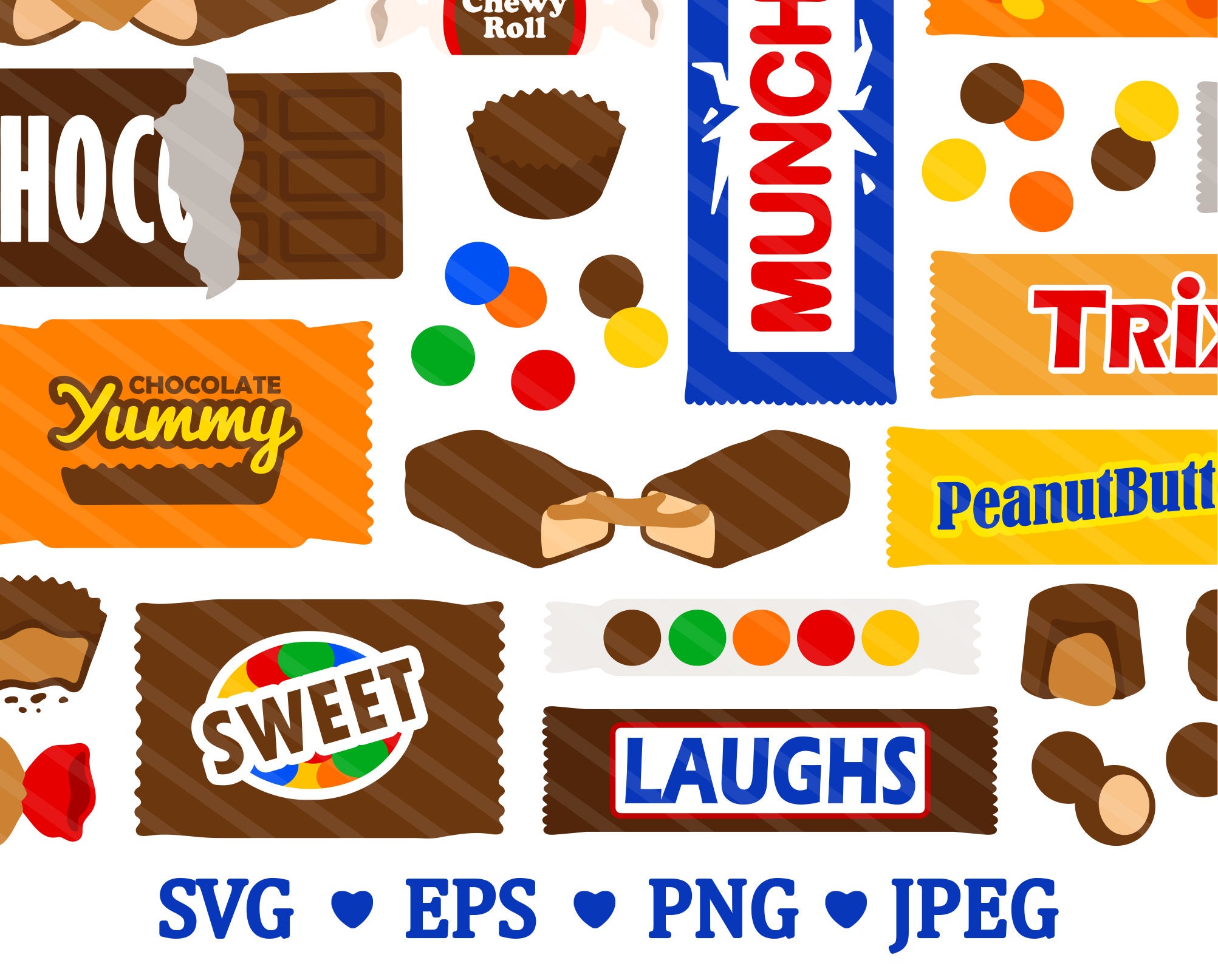 Smarties Candy Clipart