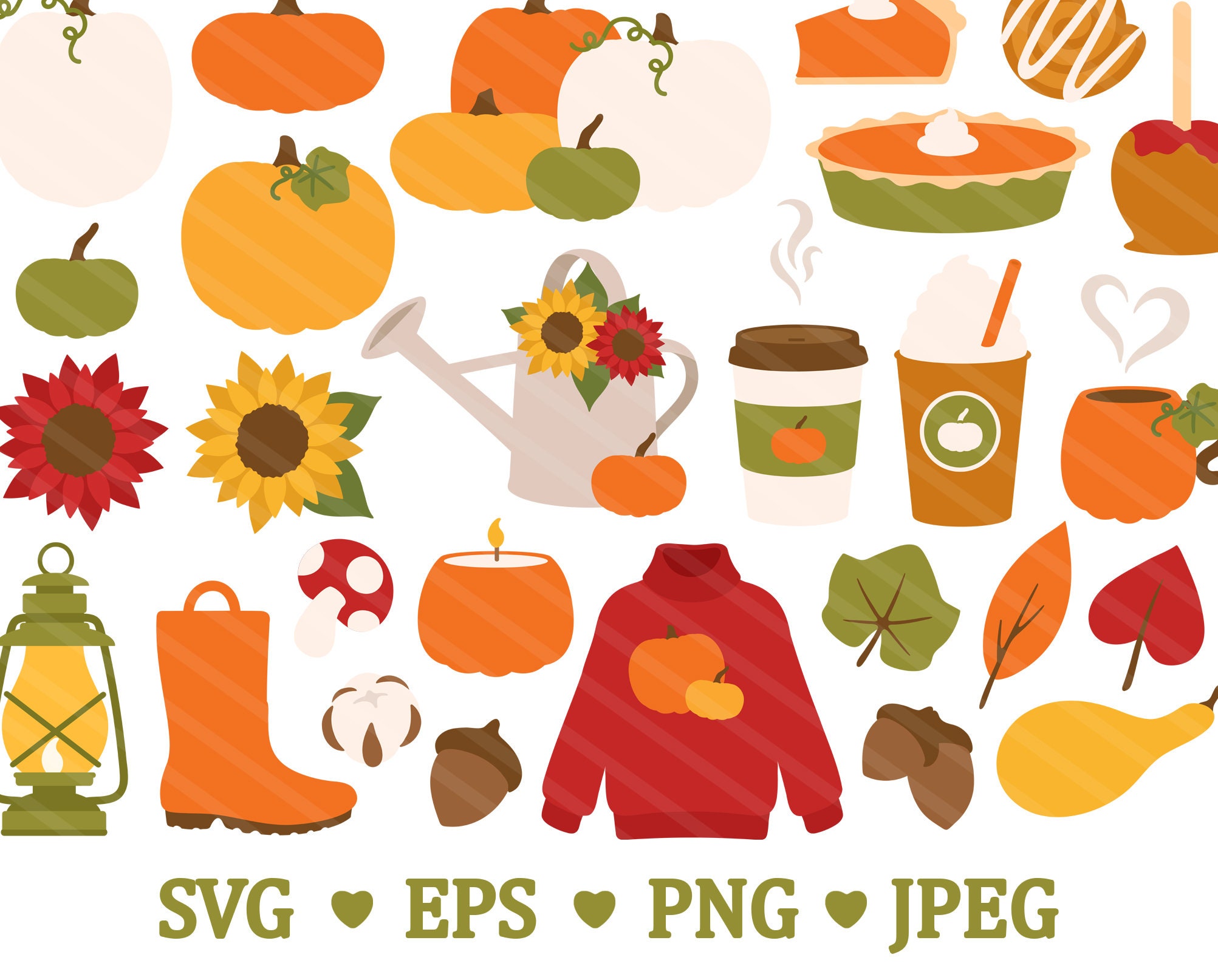 Papercraft Fall Back to School Sunflower Candle Pumpkin Coffee Sweater ...