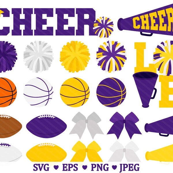 Cheer Clipart - Etsy