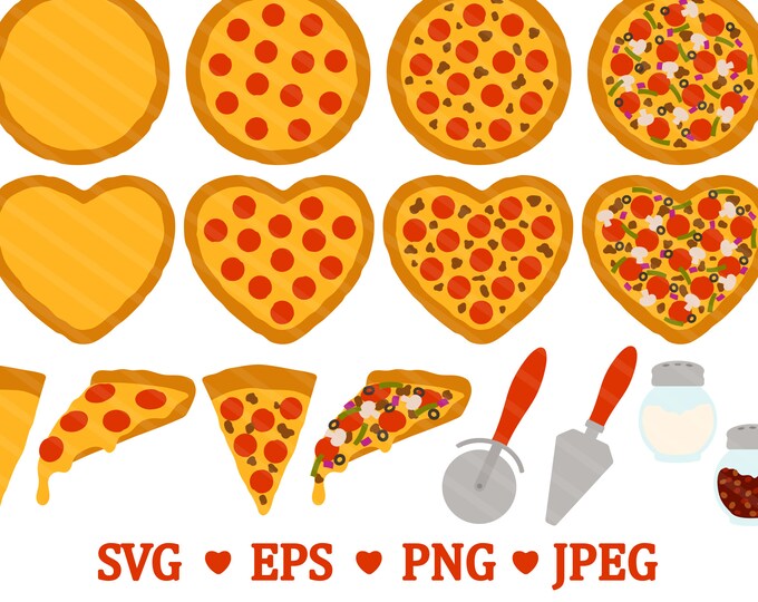 Pasta SVG Clipart Food Cooking Macaroni Noodle Rigatoni Penne Spaghetti ...