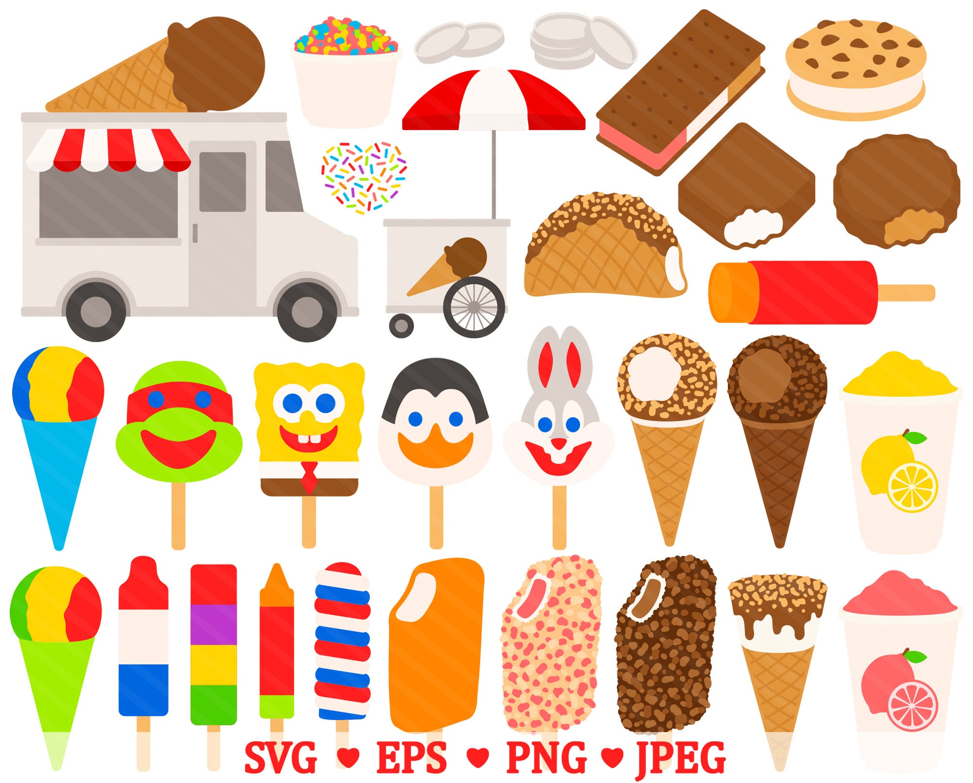 Ice Cream Truck Popsicles