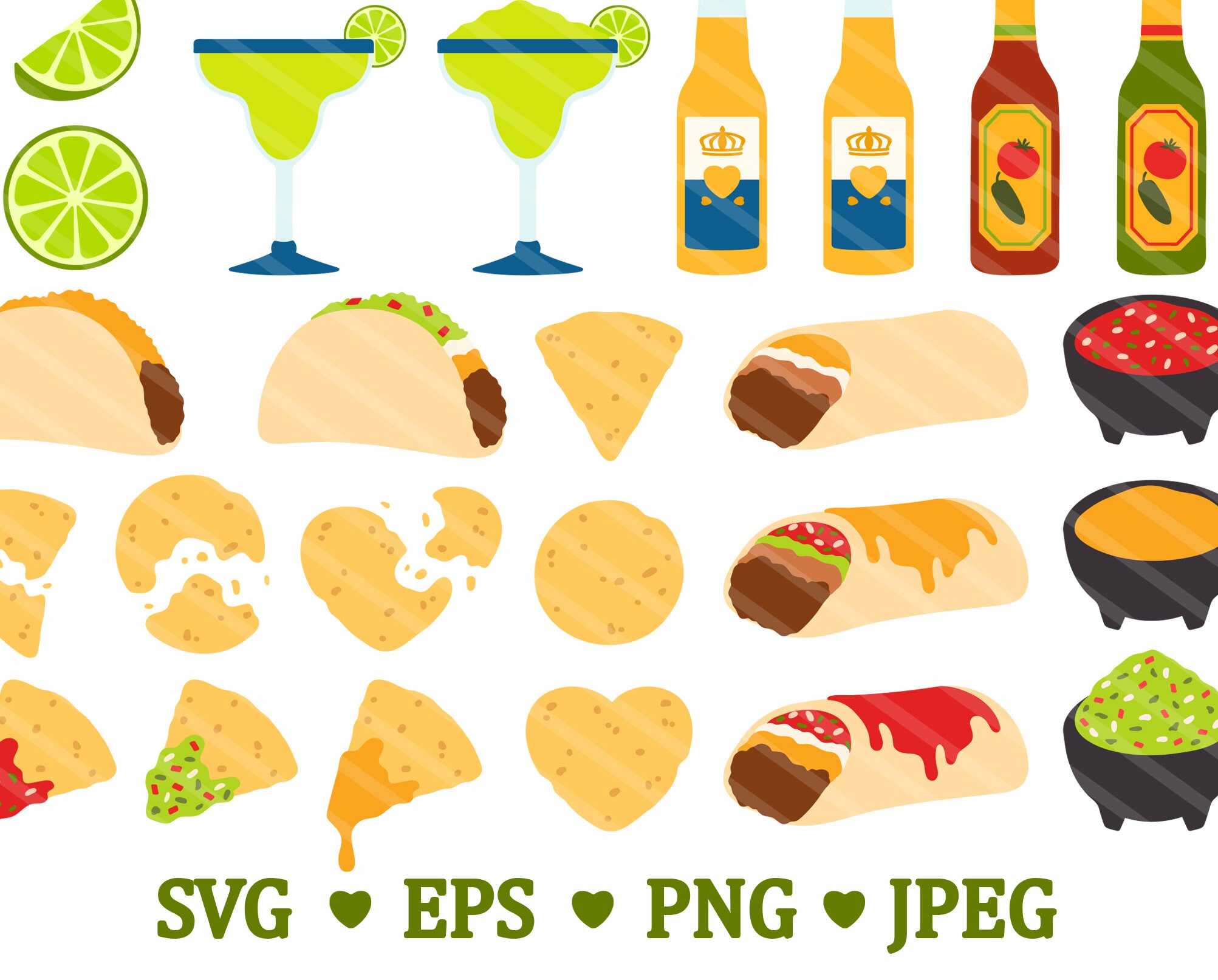 Chips And Guacamole Clipart