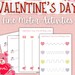Valentine's Day Fine Motor & Prewriting Line Tracing Worksheets - Etsy