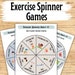 Gross Motor Spinner Games; Brain Break/heavy Work Games; Pediatric ...