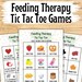 Printable Feeding Therapy Board Games, Feeding Therapy Activity ...