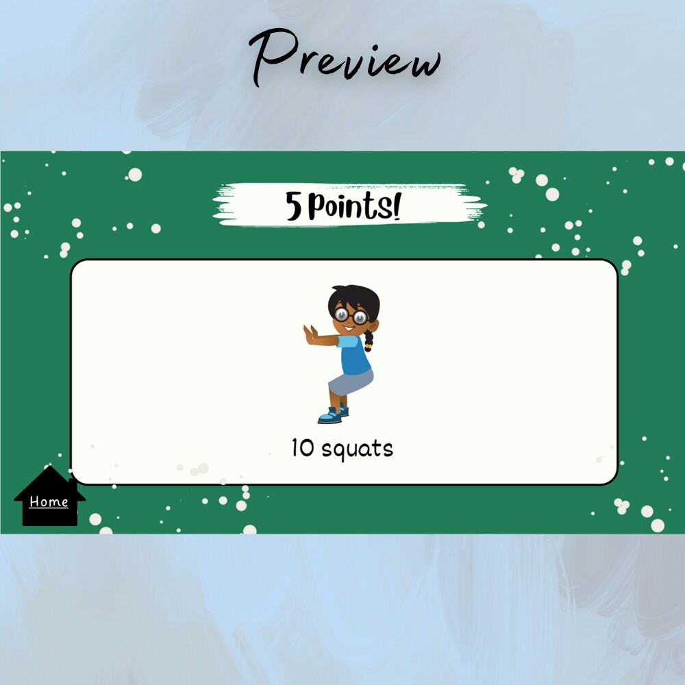 Brain Break Gross Motor Exercise Pick A Door Game Digital Exercise Game ...