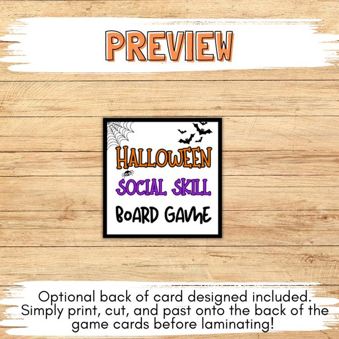 Halloween Social Skill Board Game, Halloween Social Emotional Learning ...