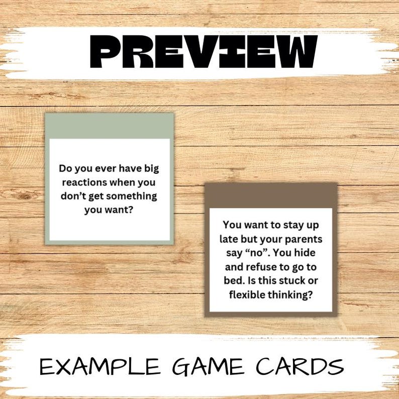 Flexible Thinking Board Game, Flexible Thinking Activity for Kids ...