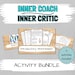 Inner Coach Vs. Inner Critic Activity Bundle - Etsy