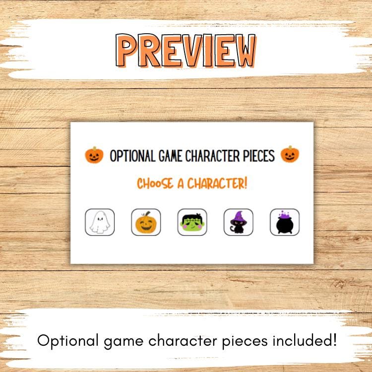 Halloween Social Skill Board Game, Halloween Social Emotional Learning ...