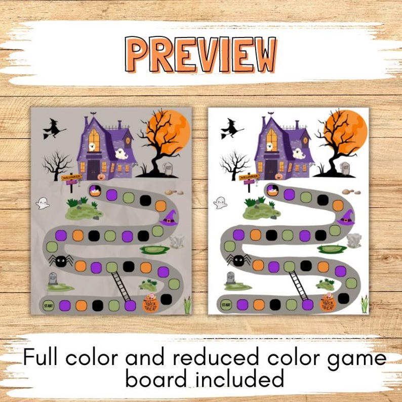 Halloween Social Skill Board Game, Halloween Social Emotional Learning ...
