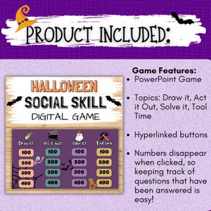Halloween Social Emotional Learning Activity Bundle, Occupational ...
