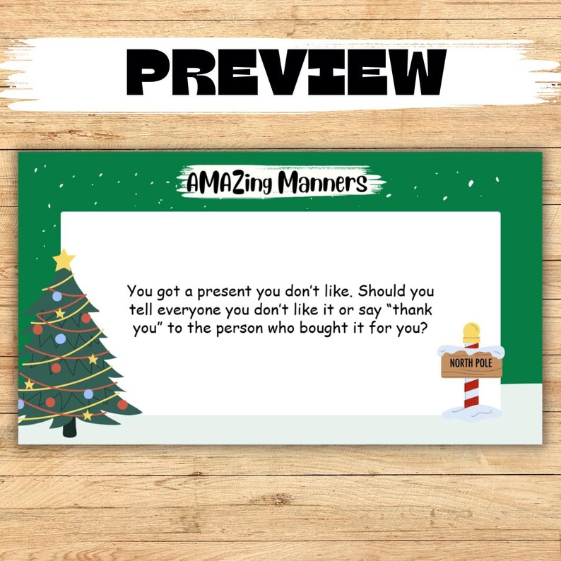 Digital Christmas Social Emotional Learning Game, Christmas Social ...