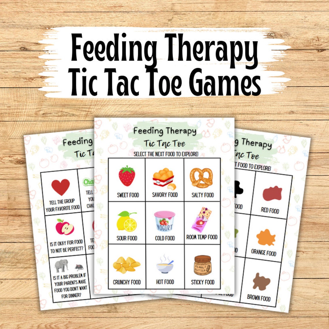 Feeding Therapy Resource and Activity Bundle, Feeding Therapy ...