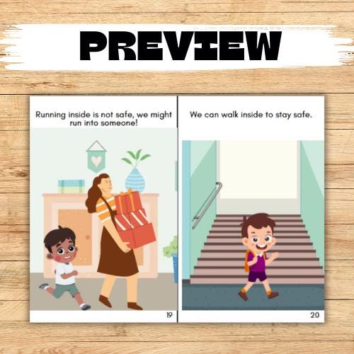 Printable Safety Awareness Social Story, Safety Awareness for Kids ...