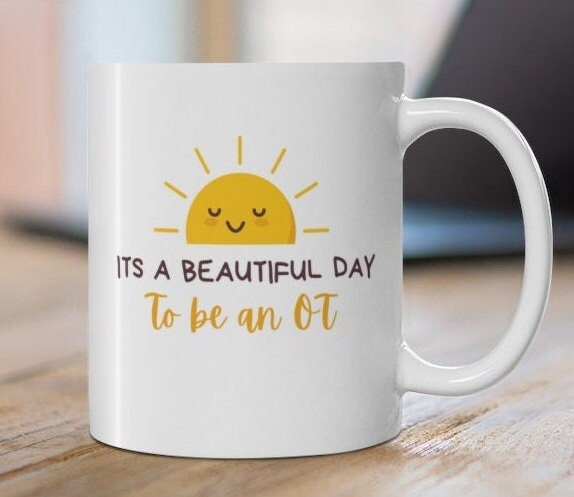 Sunshine Occupational Therapist Mug, Occupational Therapist Gift, OT ...