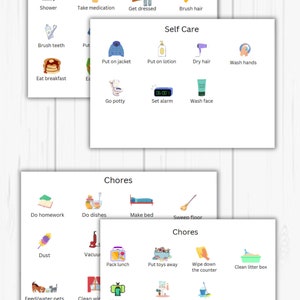 To Do/done Chart Visual Schedule - Etsy