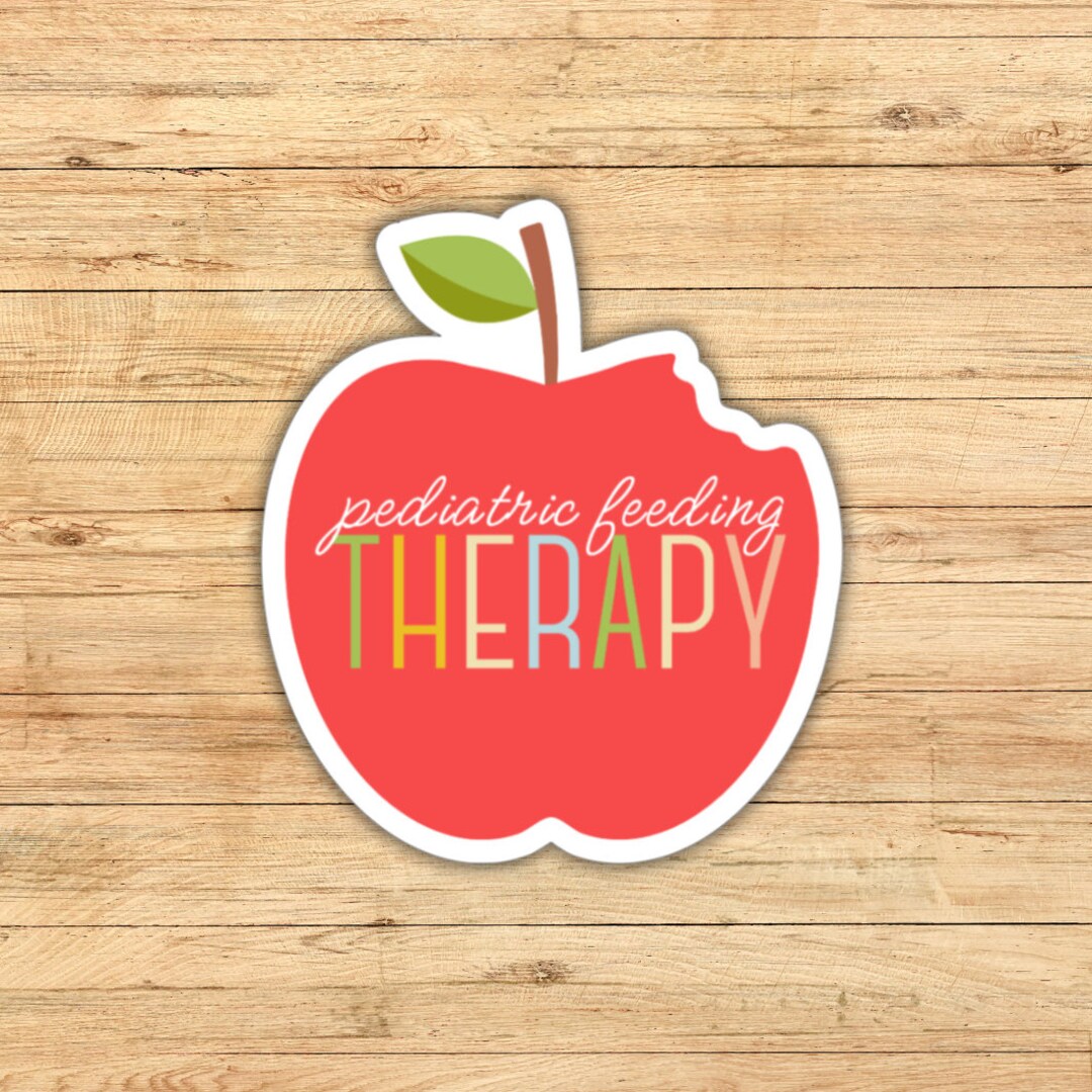 Feeding Therapy Sticker, Feeding Therapist Sticker, Speech Therapist ...
