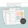 Occupational Therapy Treatment Plan Templates; Pediatric OT Treatment ...