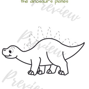 Dinosaur Pre-writing Line Worksheets; Dinosaur Fine Motor Activities - Etsy