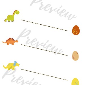 Dinosaur Pre-writing Line Worksheets; Dinosaur Fine Motor Activities - Etsy