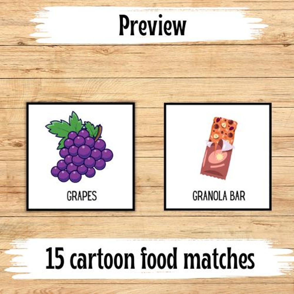 Feeding Therapy Food Memory Match Game, Feeding Therapy Activity ...