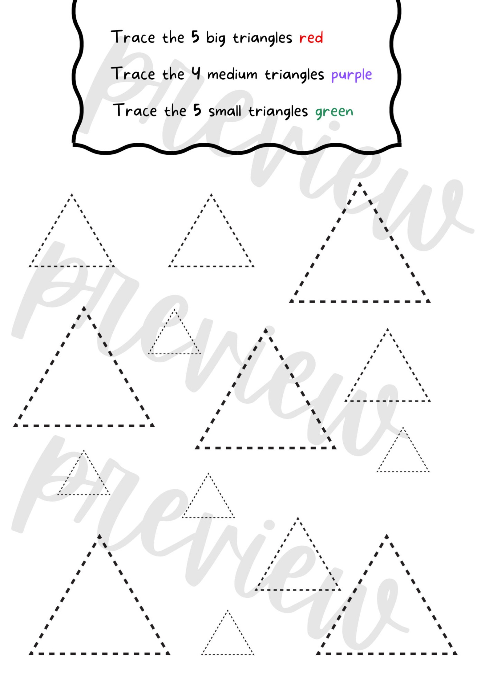 Animal Shape Tracing Fine Motor Worksheet, Fine Motor Worksheets, Fine ...