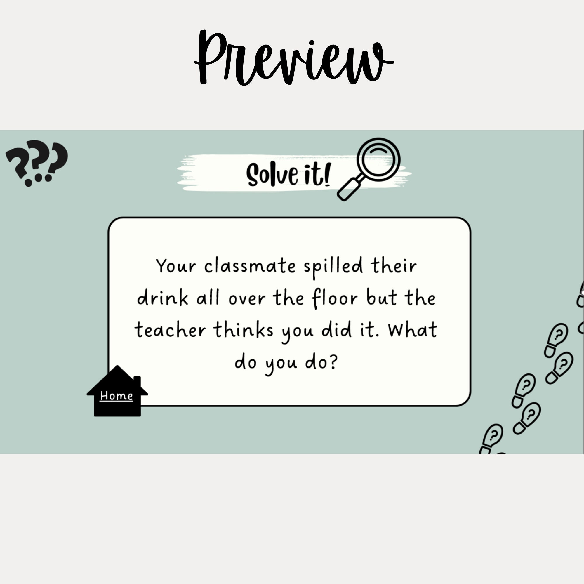 No Prep Digital Social Emotional Learning Game - SEL Teletherapy Game ...