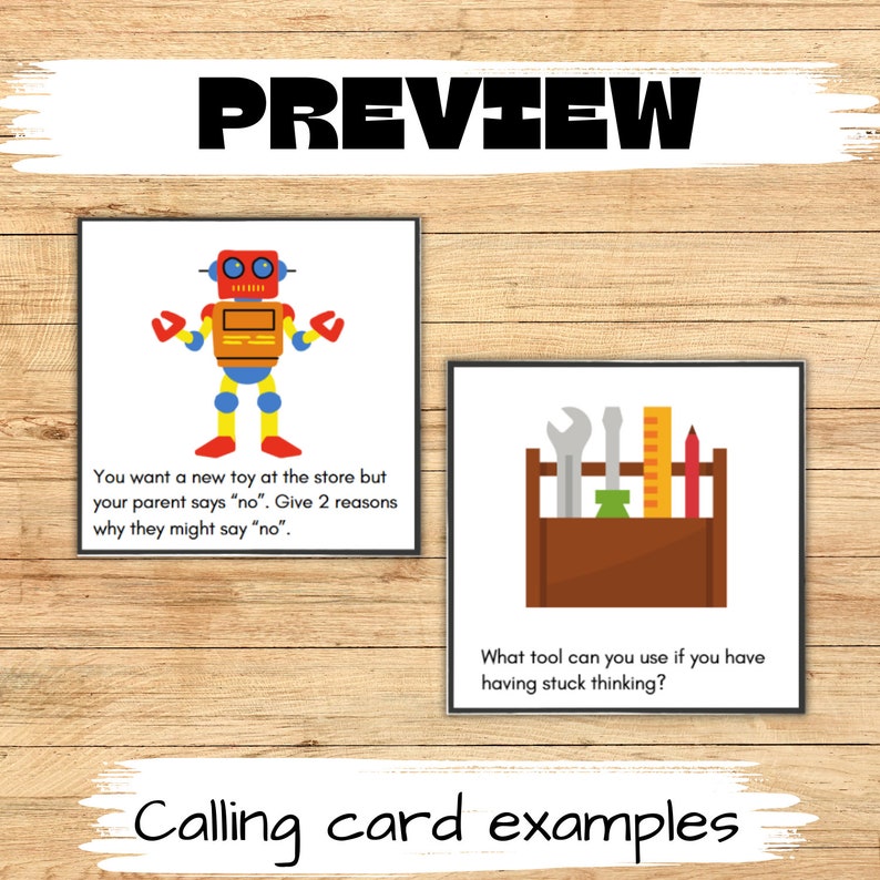 Flexible Thinking Bingo, Flexible Vs Stuck Thinking Game, SEL Game ...