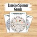 Gross Motor Exercise/brain Break Activity Bundle, Kid's Fitness Bundle ...
