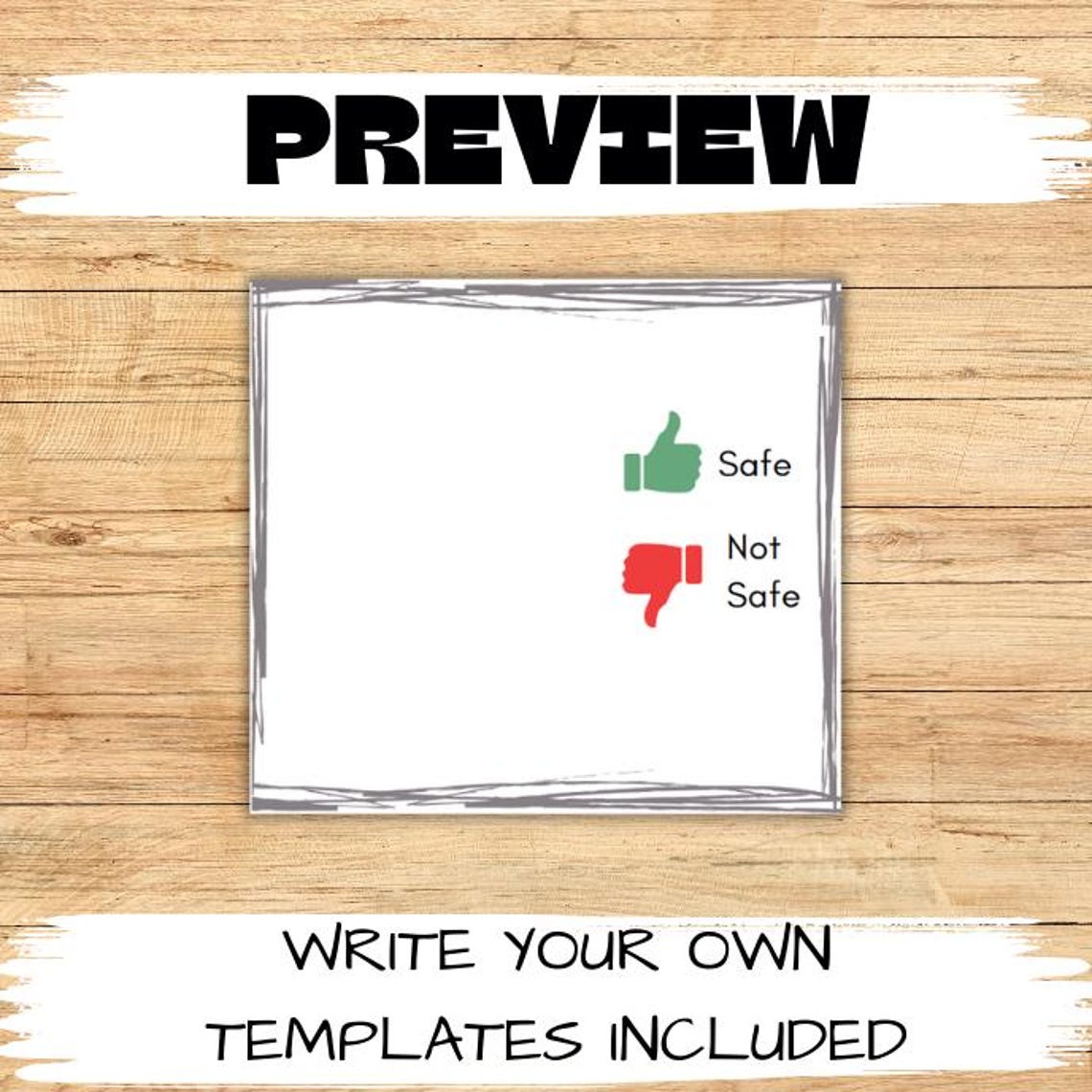 School Safe Vs. Unsafe Sorting Activity, Safety Awareness Activity ...