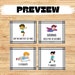 Gross Motor Exercise Memory Match Game, Kid's Fitness Game, Exercise ...
