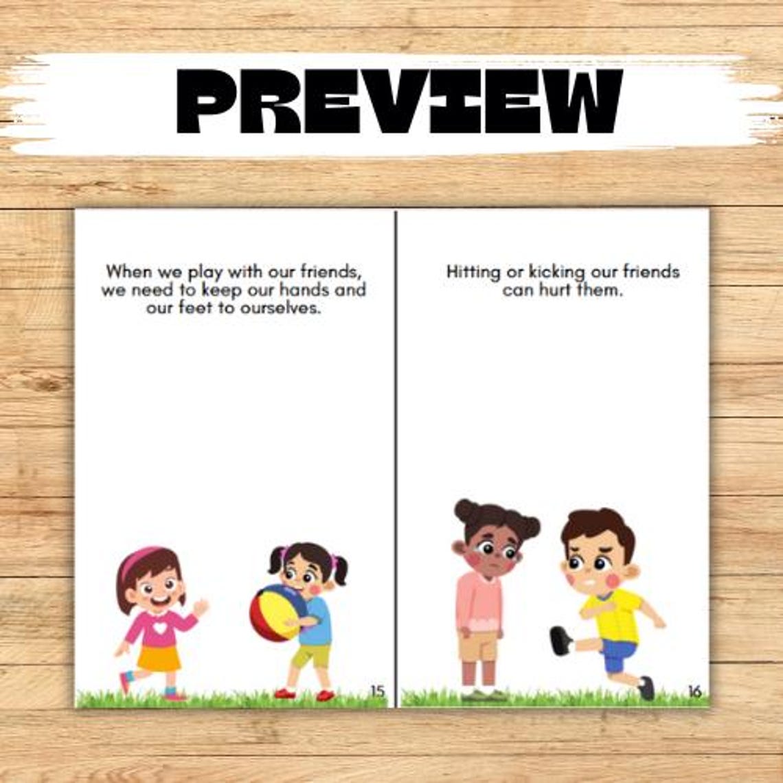 Printable Safety Awareness Social Story, Safety Awareness for Kids ...