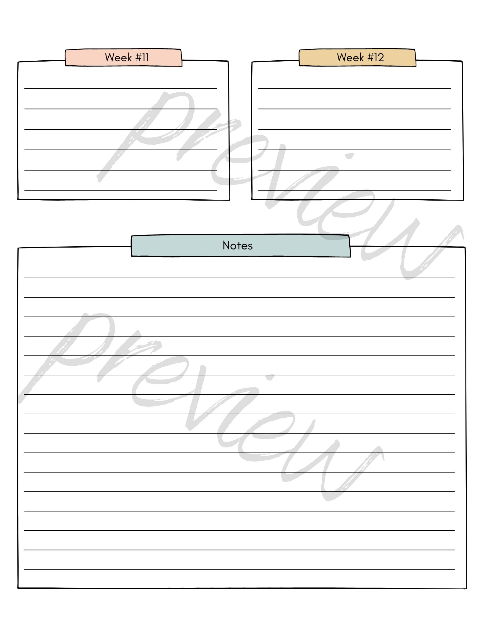 Occupational Therapy Treatment Plan Templates; Pediatric OT Treatment ...
