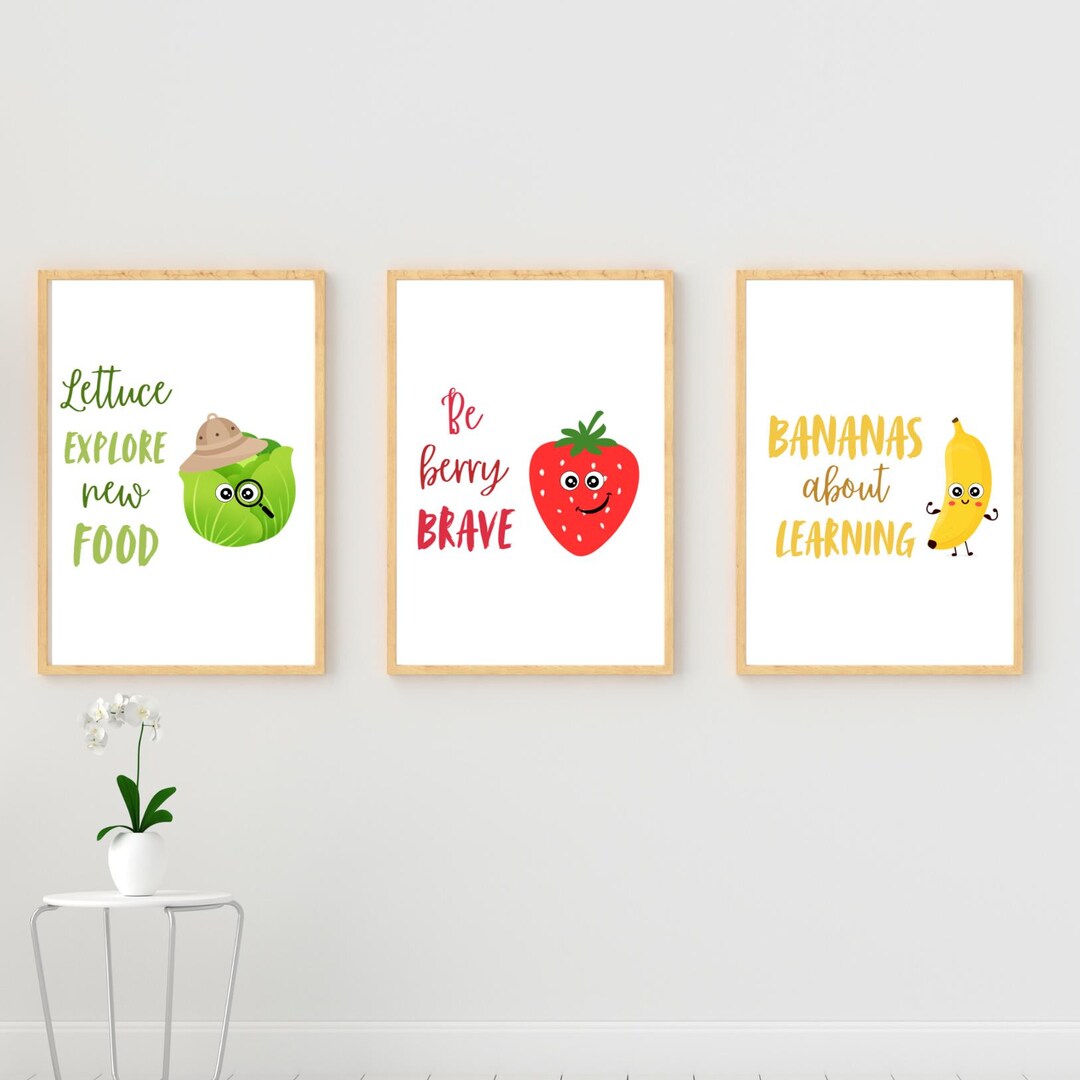 Printable Feeding Therapy Room Decor, Feeding Therapy Office Wall Decor ...