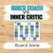 Printable Inner Coach / Inner Critic Board Game - Kid's Counseling Game ...