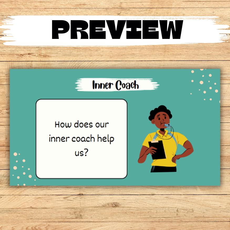 Digital Inner Coach / Inner Critic Jeopardy Game - Emotional Regulation ...